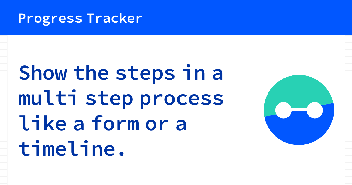 Progress Tracker - Illustrate the steps in a multi step process like a ...